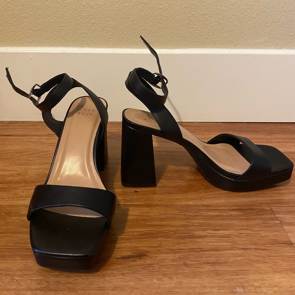 a new day | Shoes | New Day Classy Classic Black Platform Heels | Poshmark